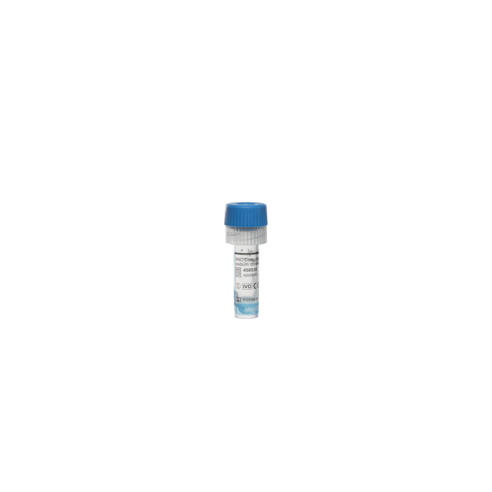 Tubo Celeste Citrato De Sodio 3,2% - 1 ml – jfvmedical.cl